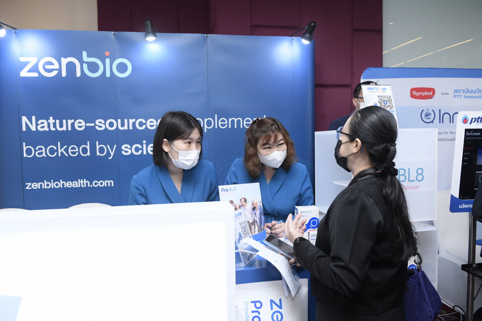 Zenbio’s Pro BL8 booth exhibition participated in the TCELS exhibition ...