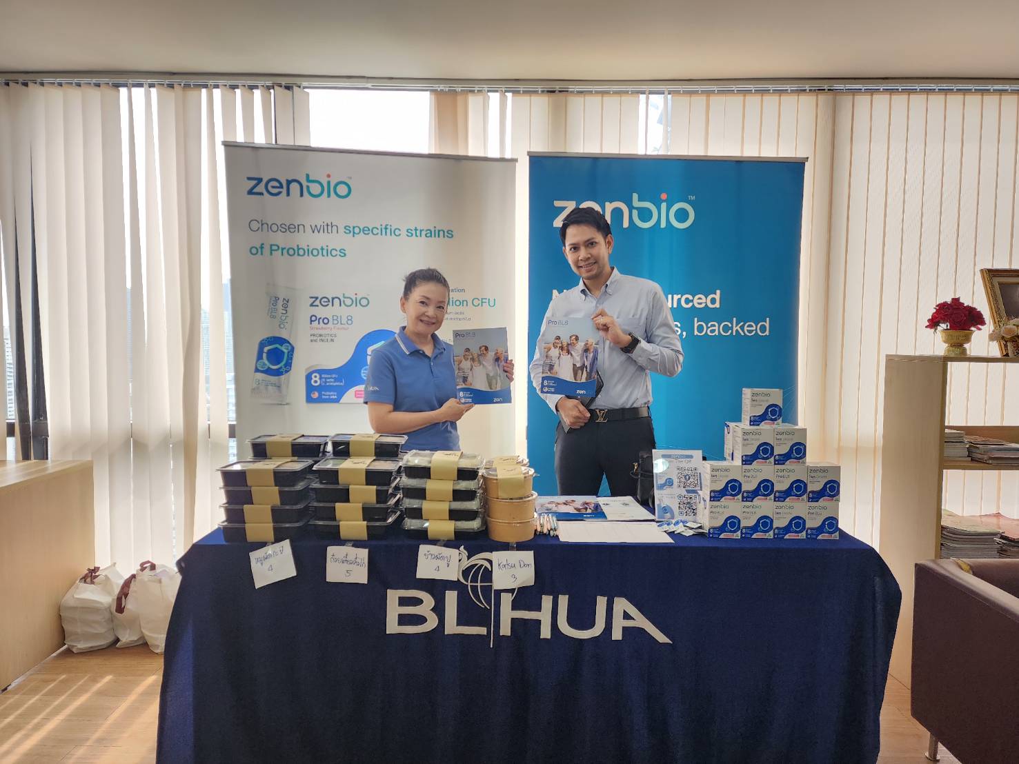 Zenbio exhibits products at Mae Fah Luang University School of Anti ...